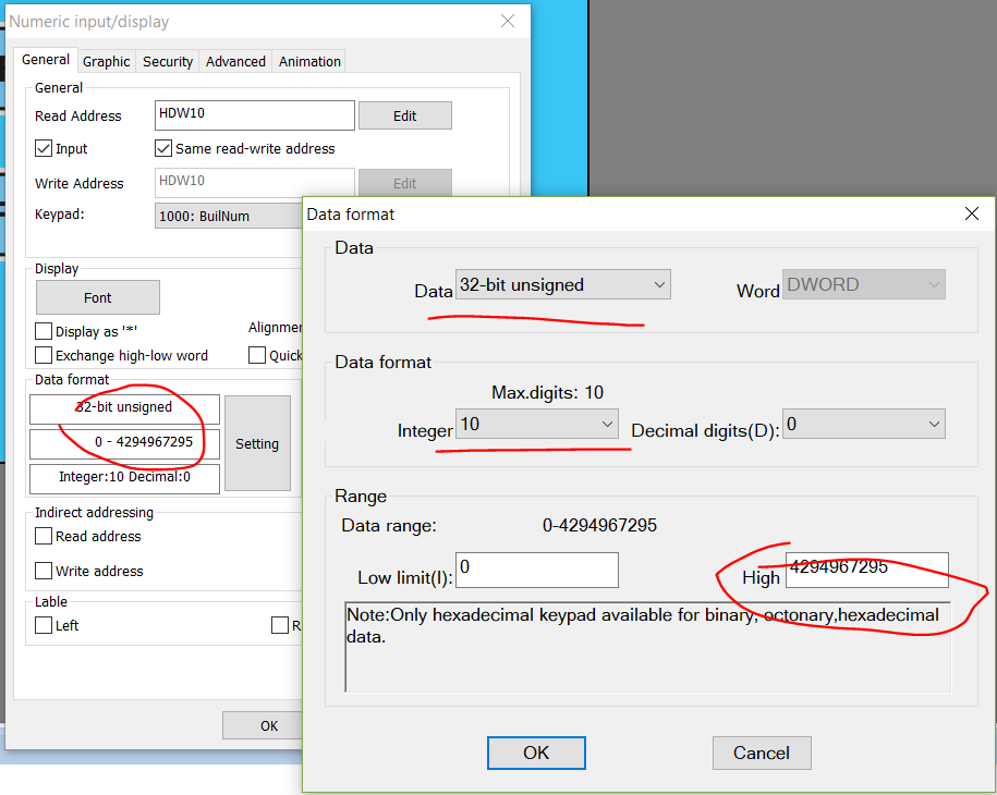 Hmi Programming How To Read And Write 32bit Data In Script Jofas Buy Hmi Screen Plc