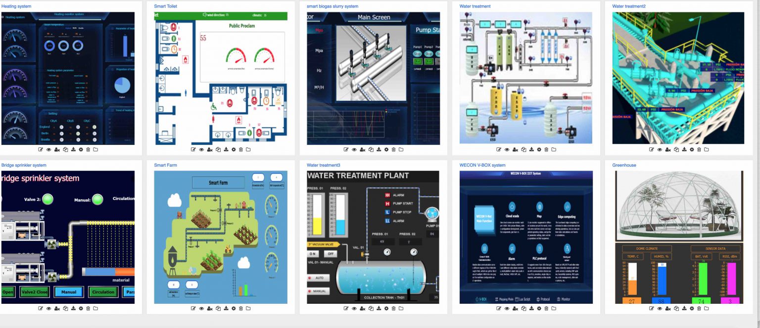 HMI Screen With Remote Control and Cloud Storage