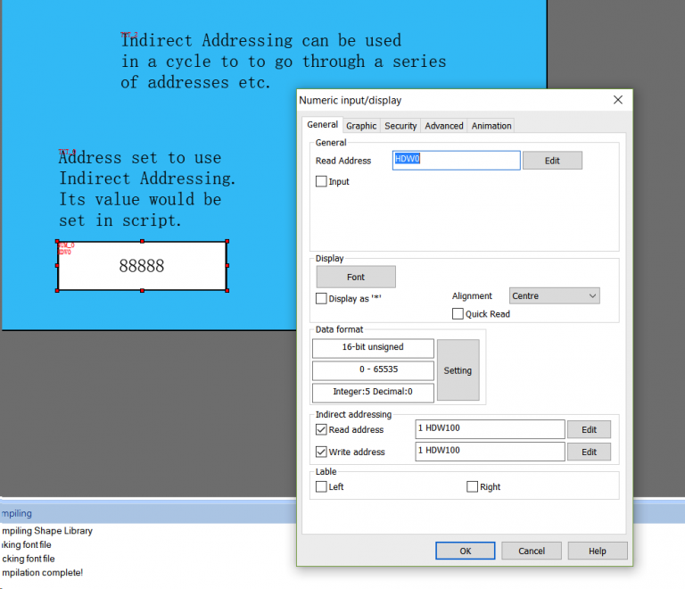 Hmi Programming Indirect Addressing And Cycle Jofas Buy Hmi Screen Plc Controller Panel