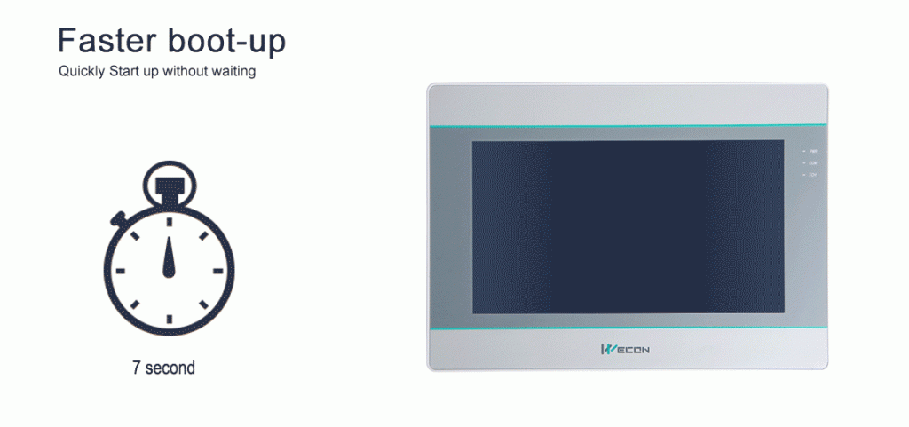 HMI Screen With Remote Control and Cloud Storage