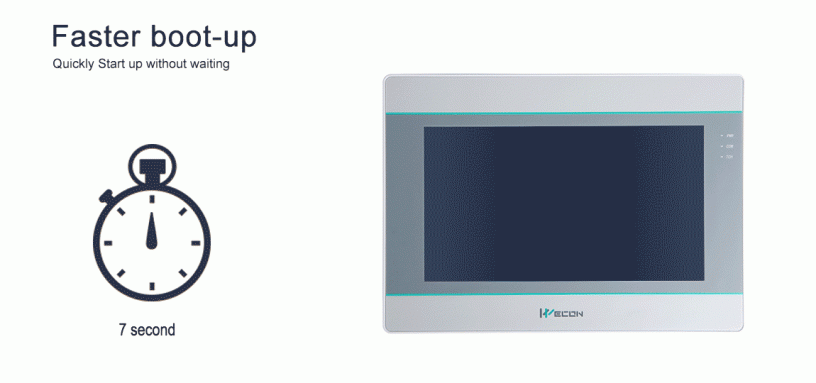 HMI Screen With Remote Control and Cloud Storage