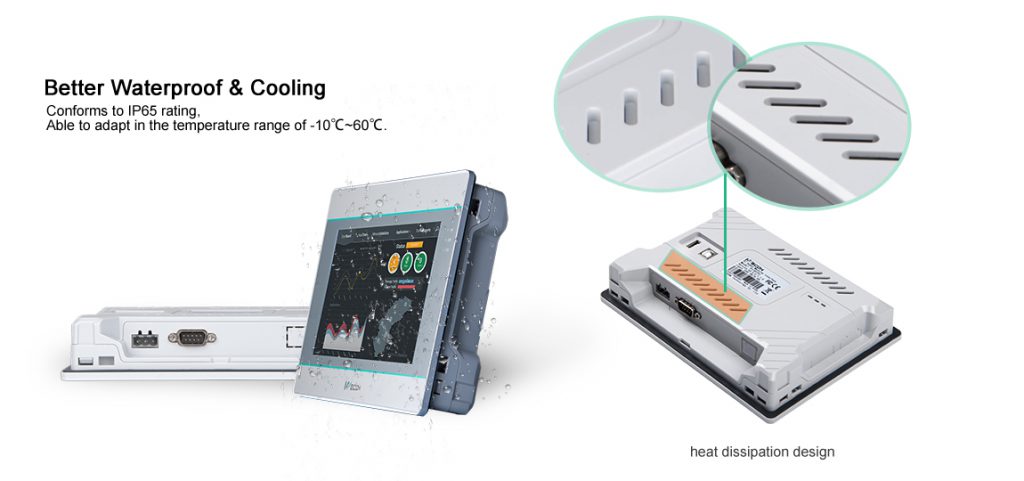 HMI Screen With Remote Control and Cloud Storage