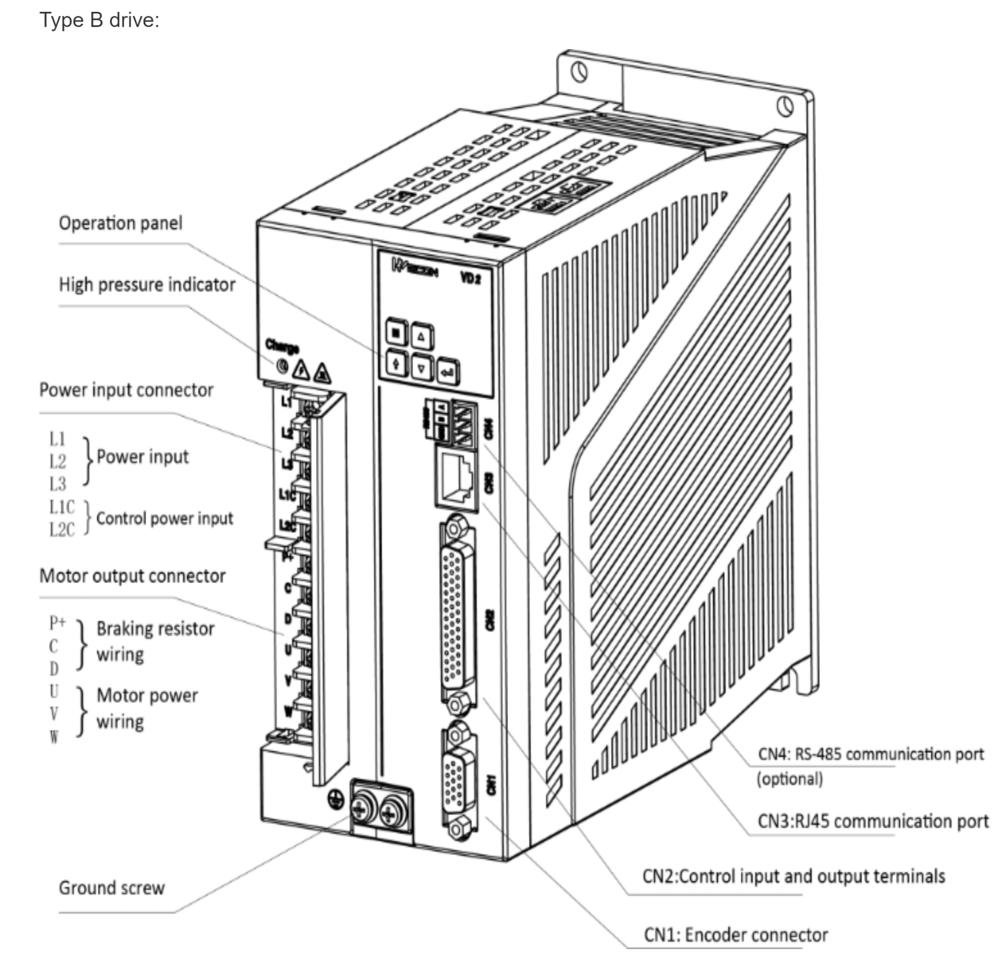 VD2: Servo Drive | JOFAS - Buy HMI Screen, PLC Controller, Panel PC ...