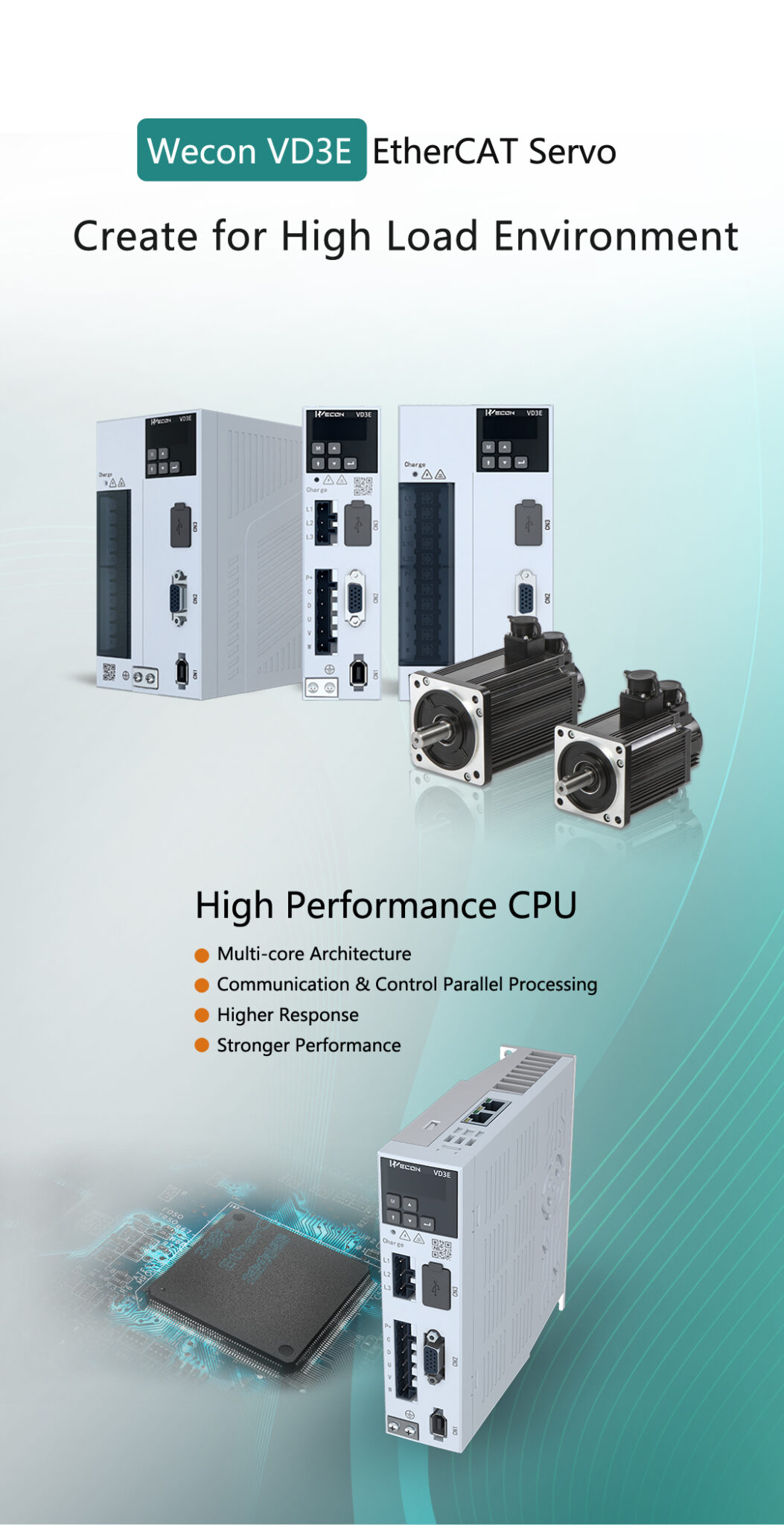 VD3E: High-end Servo with EtherCAT support | JOFAS - Buy HMI Screen ...