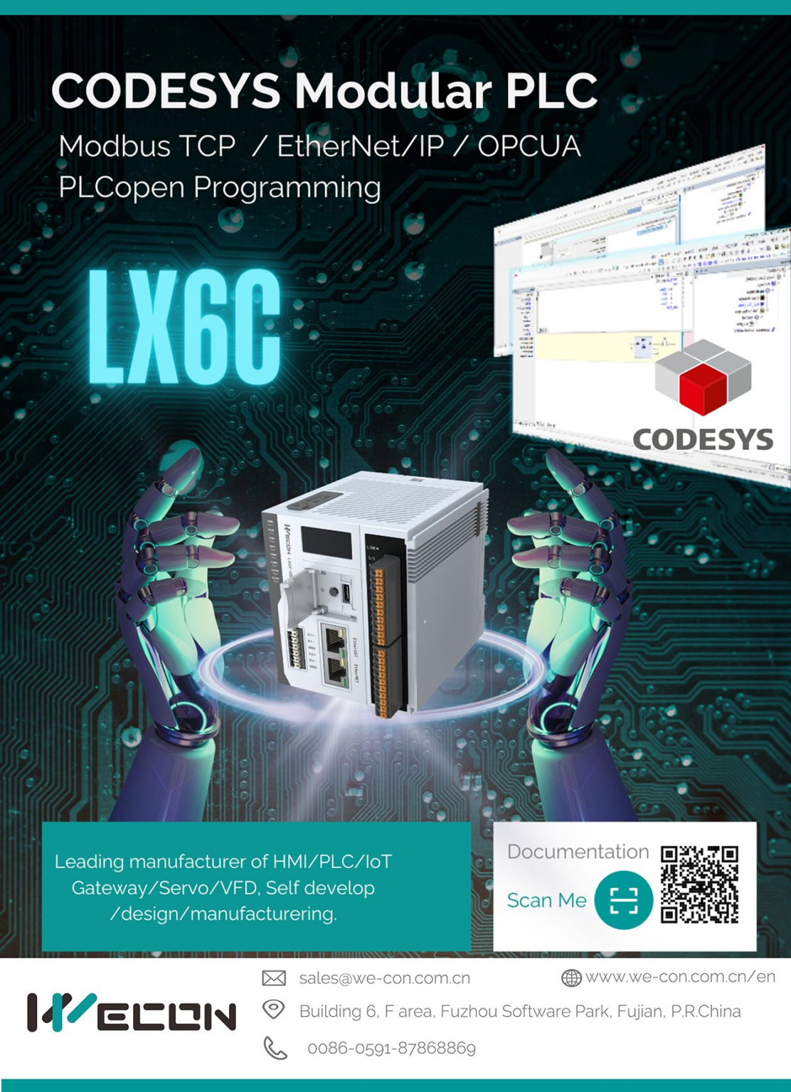 CODESYS PLC: LX6C: PLC with CODESYS support | JOFAS - Buy HMI Screen, PLC Controller, Panel PC ...
